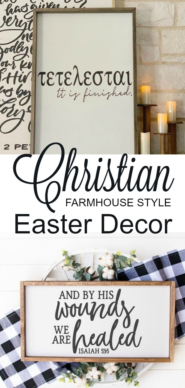 Brandi Raae: Christian Farmhouse Style Easter Decor
