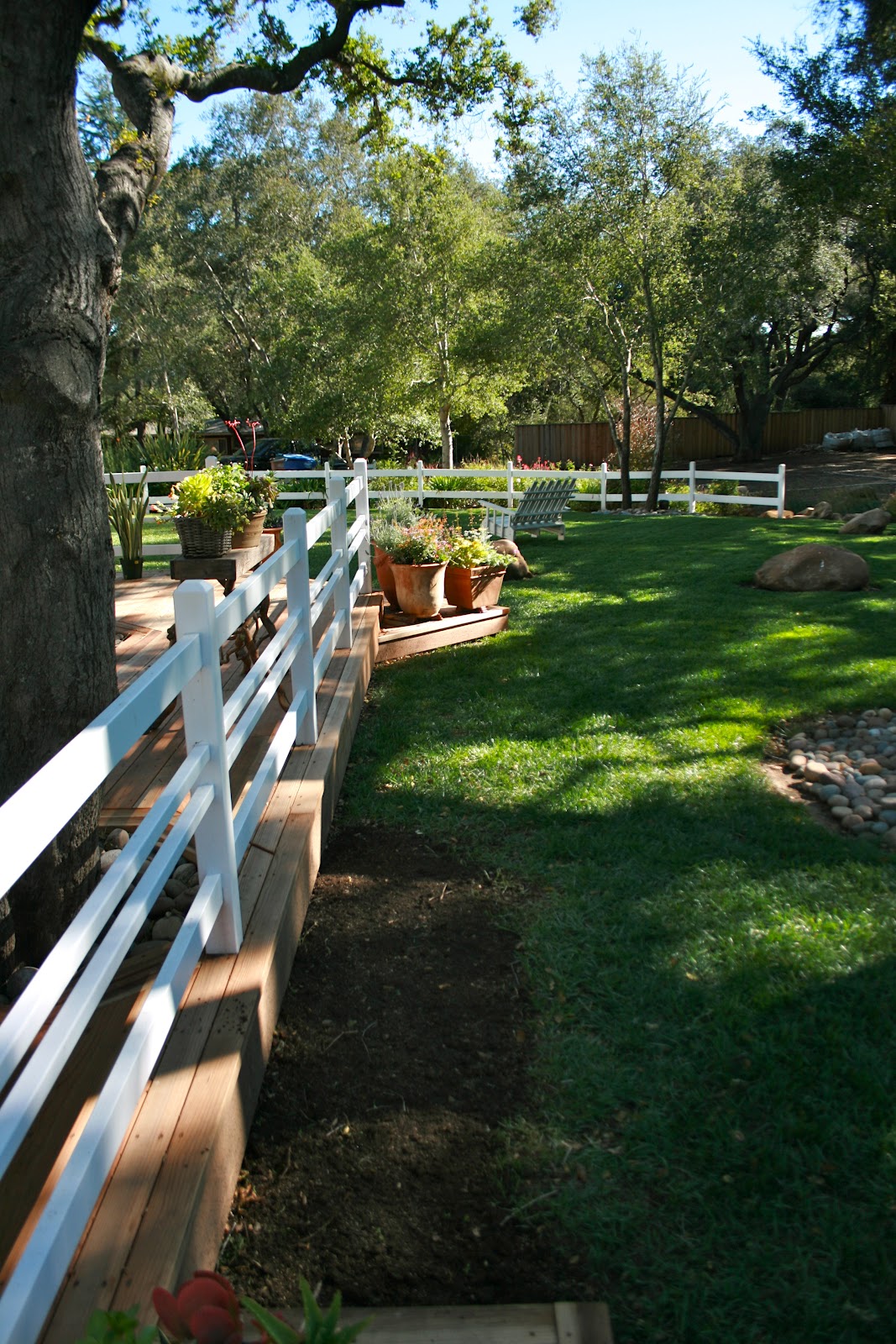 The Polished Pebble: Deck Details: Before and After