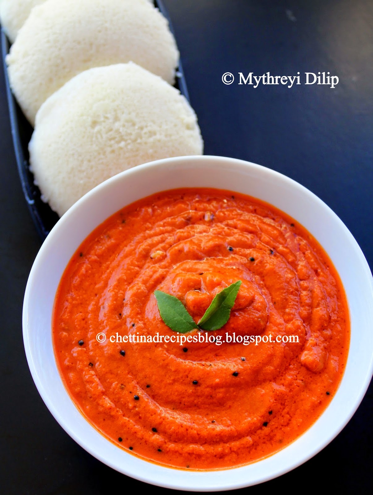 Chettinad Roja Poo Chutney / Thakkali Vengayam Chutney - Chettinad Recipes