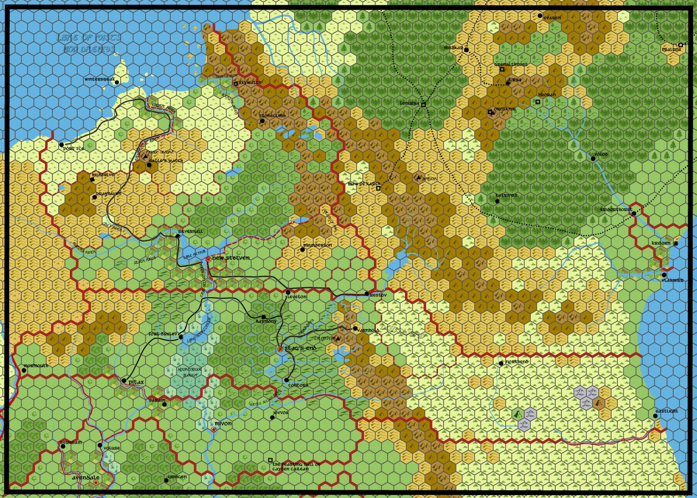 Lost Atlases: Redoing the map for the old AD&D the X1 Adventure: The ...