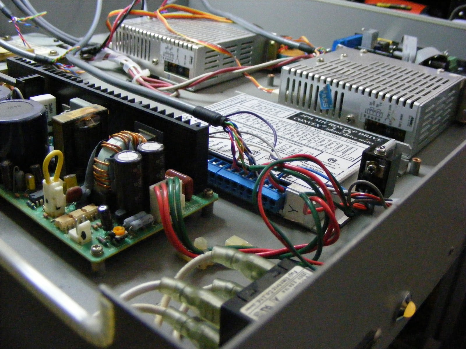 Lamphun DIY : mini CNC จากโครงเครื่องเก่า (CNC ขันน็อต Sony)