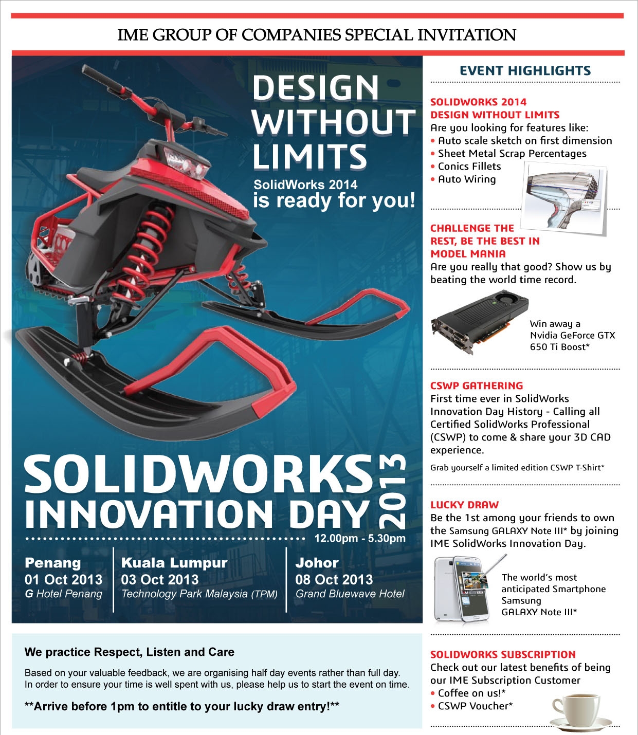 Welcome To MyCADnik: Solidworks Innovation Day 2013