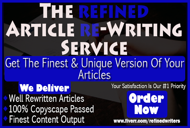 REFINED WRITERS | Your Ultimate Shop For Professional Content Writing ...