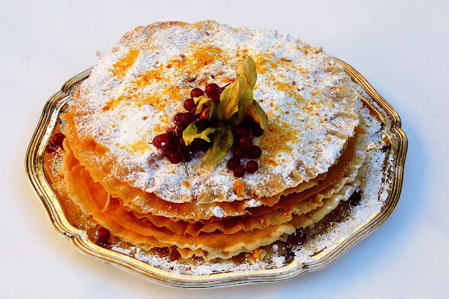 Cómo hacer tarta arabe de obleas fritas con crema inglesa - El Cómo de ...