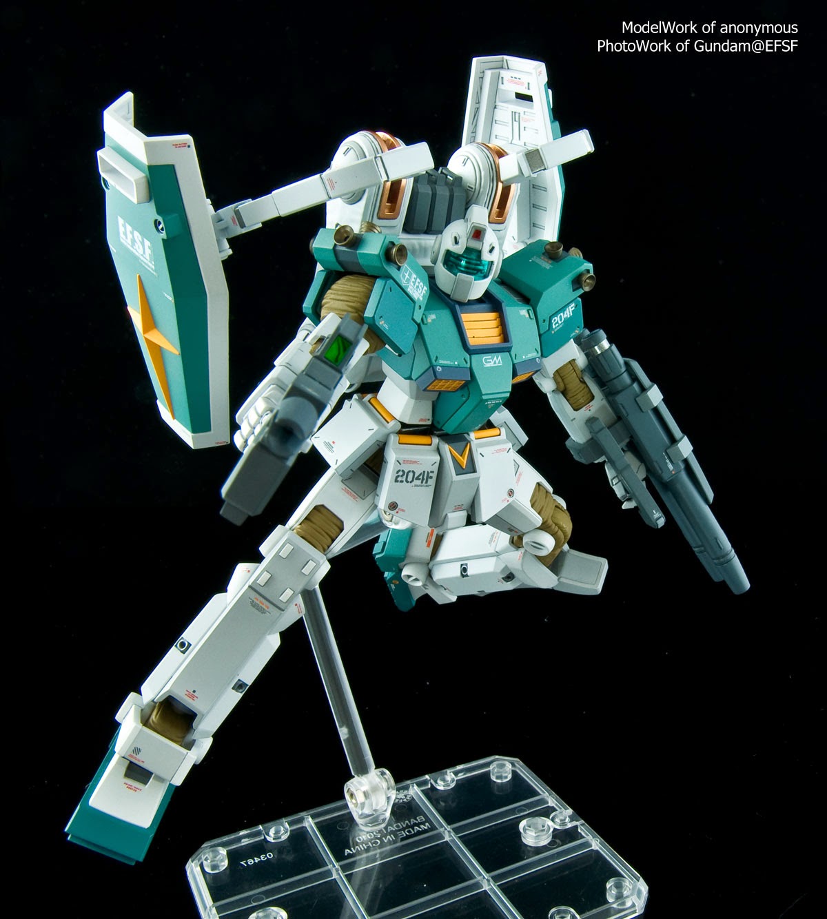 The WhiteBase of Gundam@EFSF: 高達-雷電宙域 GM 【Io Flemming 主角用機 204F】Action ...