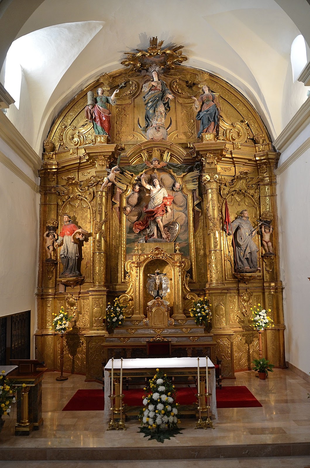 Centro de Estudios Borjanos: El retablo mayor de la iglesia del ...