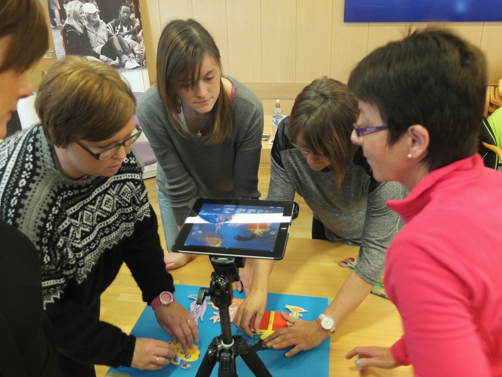 Animasjon i skolen: Moro med animasjon for førskolelærerne i Giske!