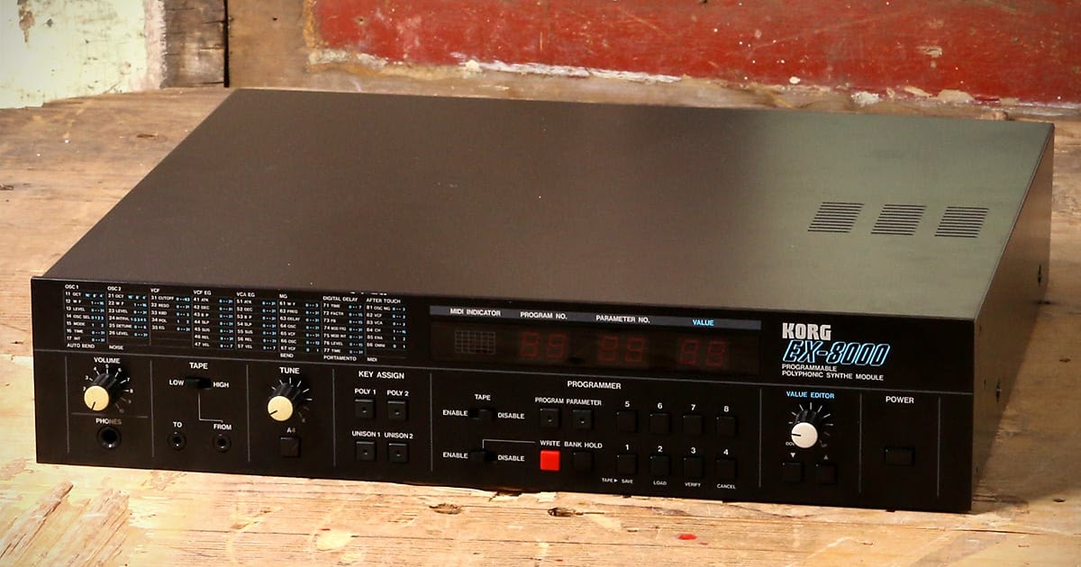 MATRIXSYNTH: Korg EX-8000