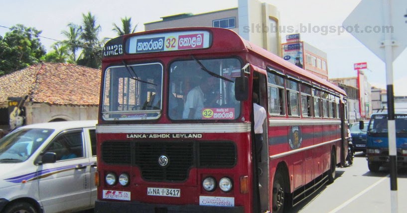SLTB buses - ශ්‍රී ලංගම බස්: Ashok Leyland Viking Hinopower bus from ...
