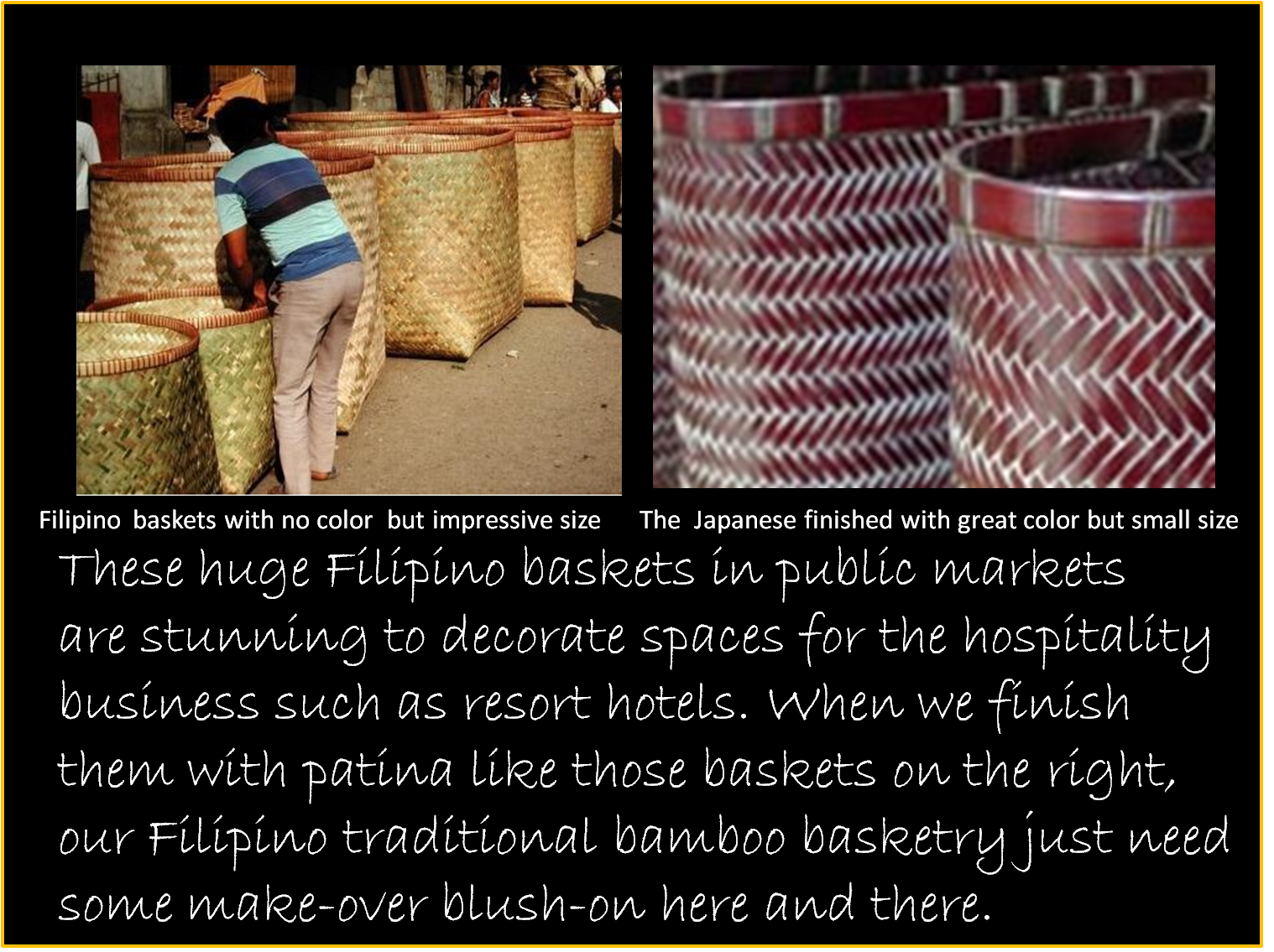 Life & Style: SENSIBILITIES IN FILIPINO BAMBOO CRAFTS.