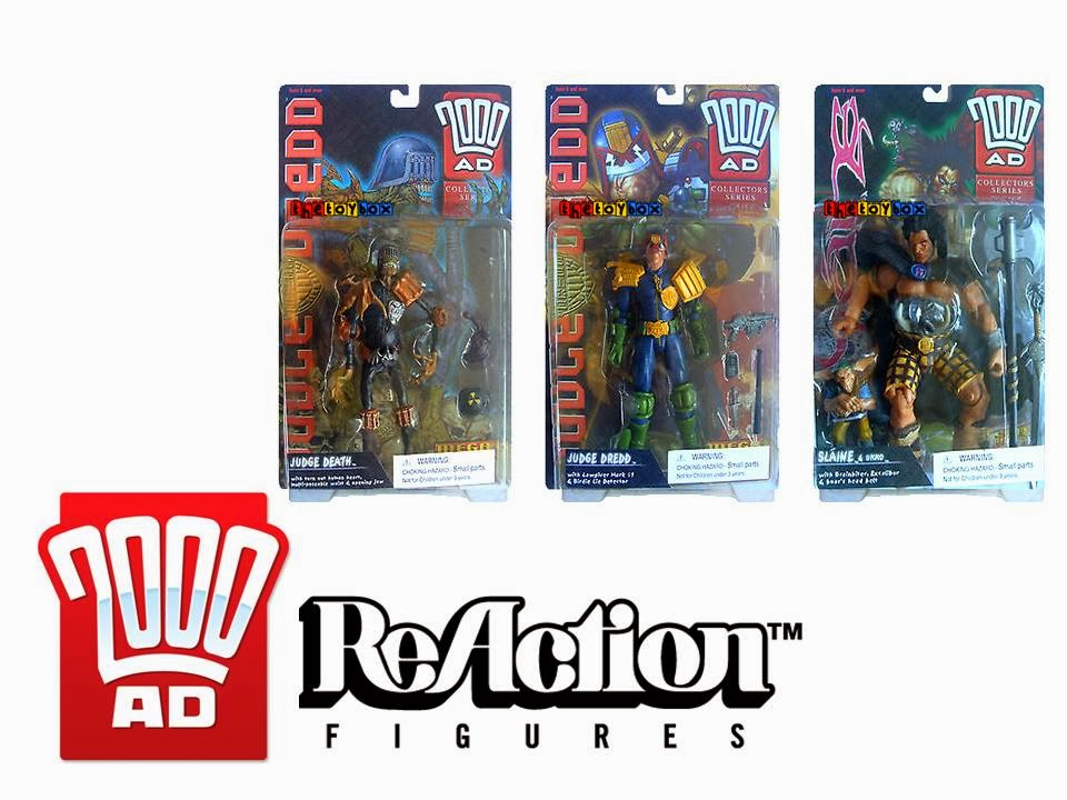The Toy Box: 2000 AD (Re-Action Figures)