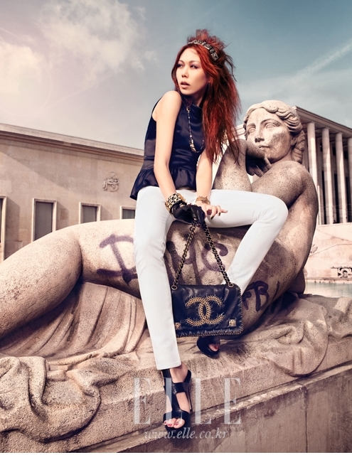 Chic and Blessed: [ Stars in magazine ] Kim Min Hee in a stylish photo ...