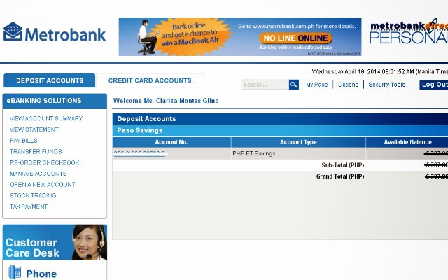 METROBANK WEEK: All about Metrobank Direct Online Banking - SavingsPinay