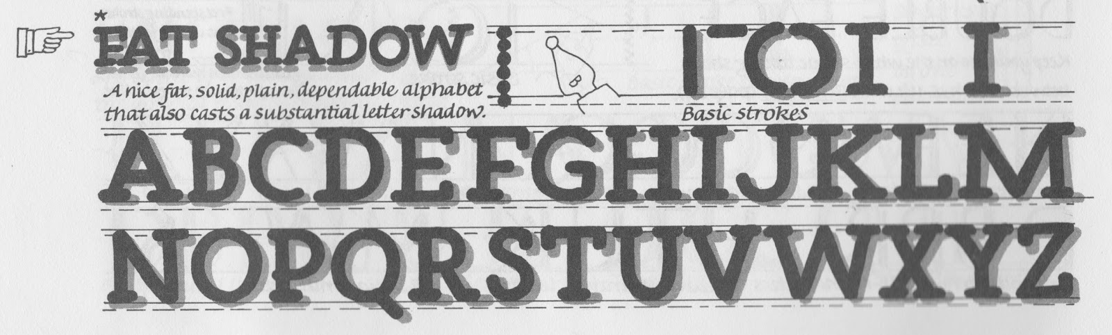 Margaret Shepherd: Calligraphy Blog: 82: Fat Shadow