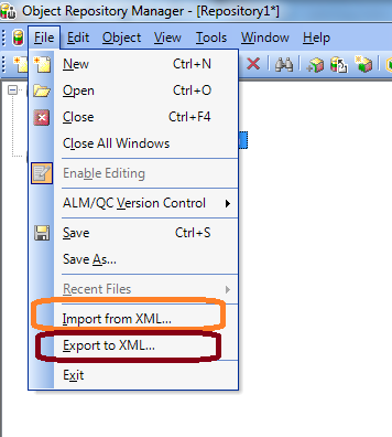 Understanding Object Repositories Manager: Managing Objects ...
