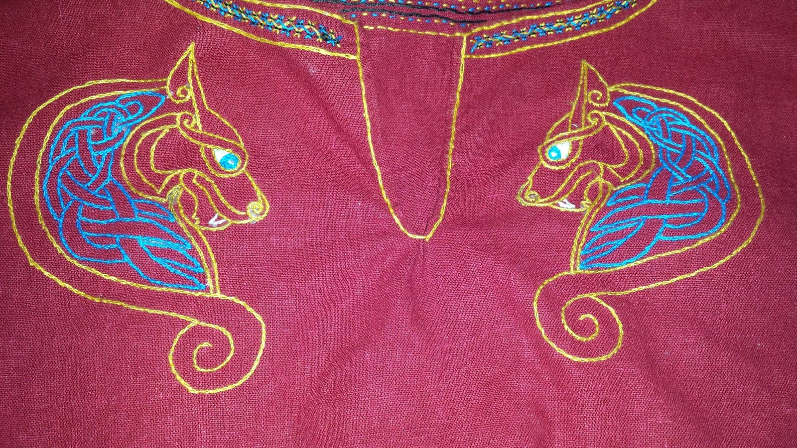 As the Needle Passes: Norse Viking Tunic