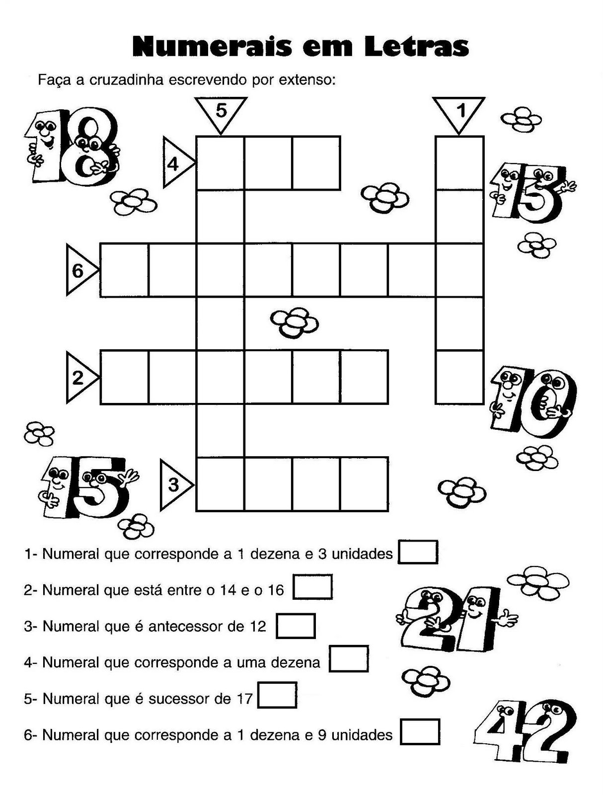 Atividades Educativas: MATEMÁTICA - 1º e 2º ANO