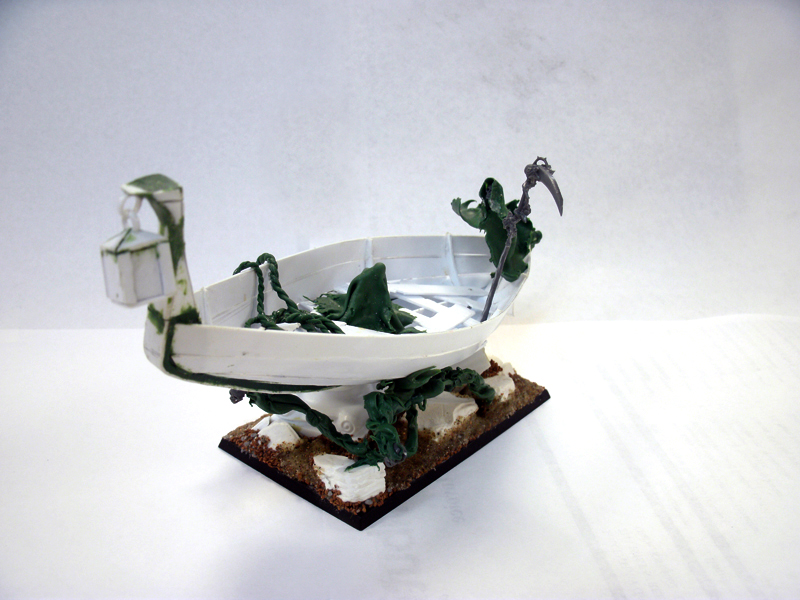 Monster Lab Miniatures: Charon Boatman of River Styx Model Complete