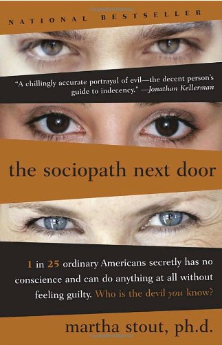 Book Review ‘The Sociopath Next Door’ by Martha Stout #Sociopaths