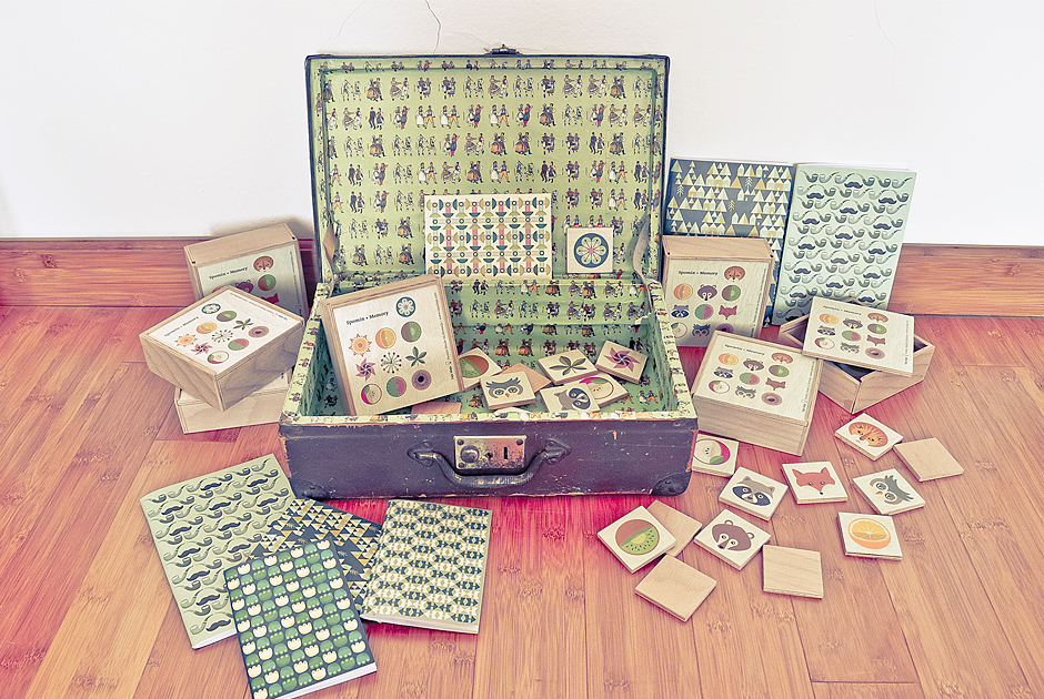 Ta.Ta. Unconventional Design For Kids: WOODEN MEMORY GAMES