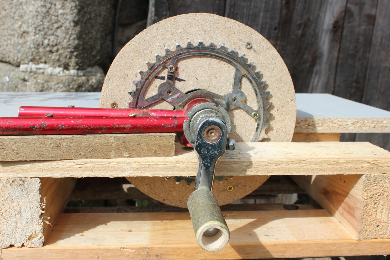 Home-made Tools - Hand-powered Sander - Precision Picture Frames