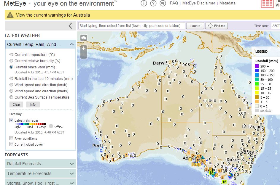 BoM radar seminar Canberra 4 July