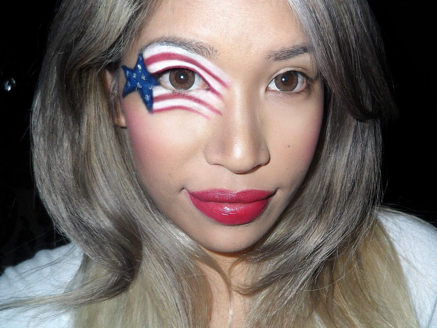 4th of July Inspired Make Up ~ stay gorjess