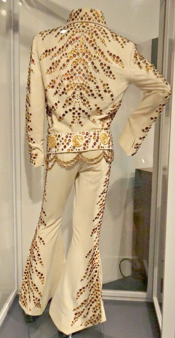 Elvis Presley . . . : Jumpsuit - Lava vel Topaz Stone vel Amber