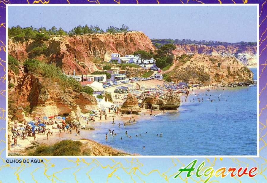 Algarve Encantado: Postais do Algarve - Olhos de Água