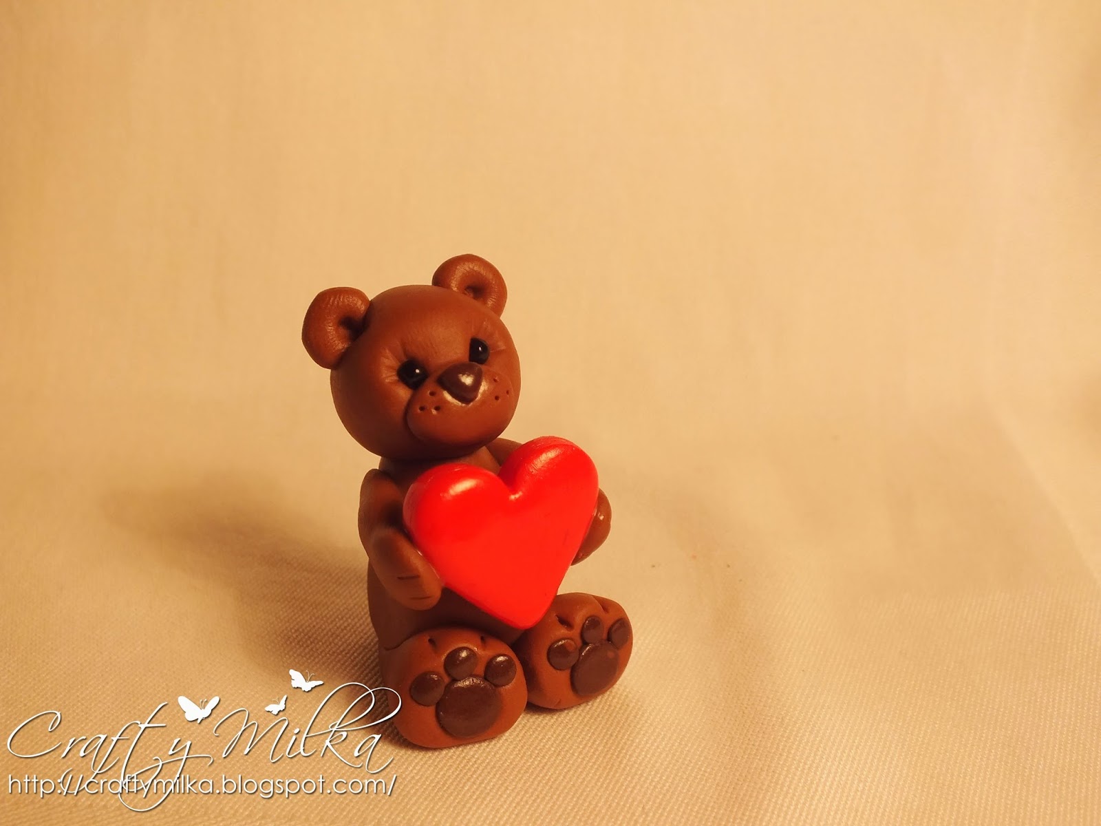 Crafty Milka: Bear with a Heart