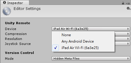 Unity Remote 5 to Android 實機測試教學