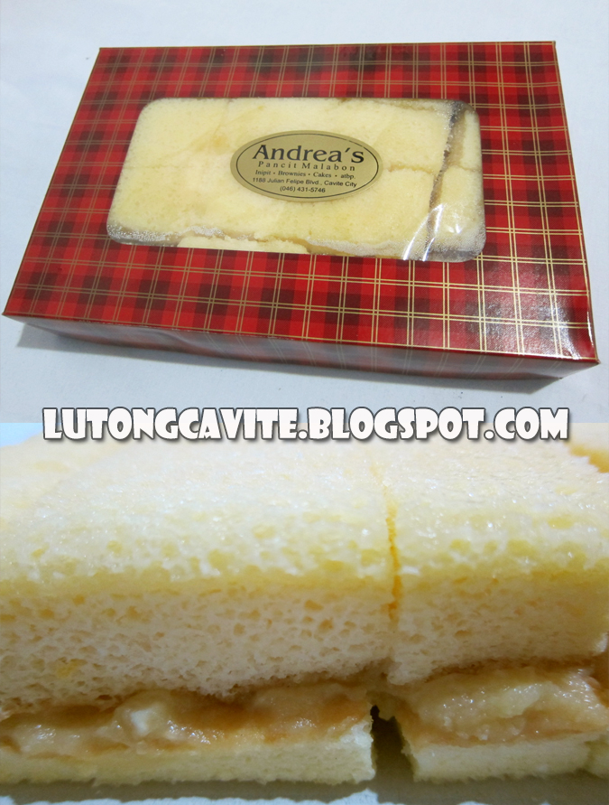 Lutong Cavite : ANDREA's Pancit Malabon's Inipit