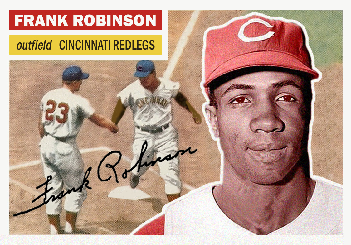 Bob Lemke's Blog: Newest custom: 1956 Frank Robinson "rookie"