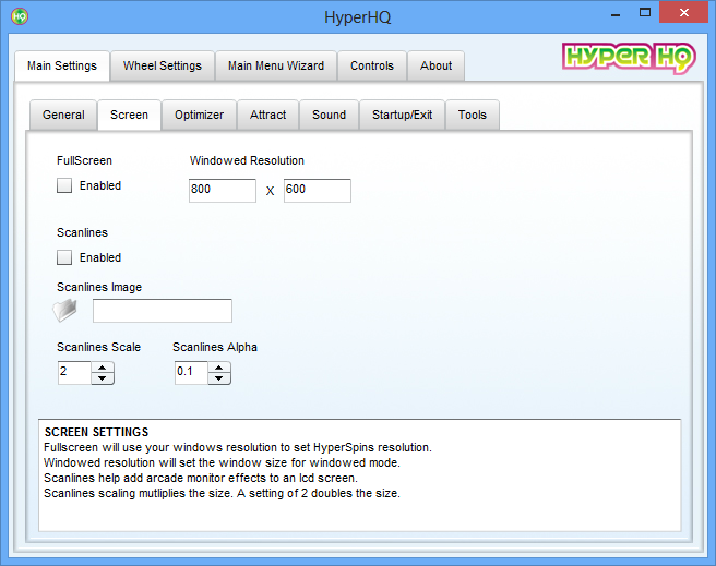 Submundo do entretenimento: HyperSpin v1.3.2.0 e HyperLaunch v3