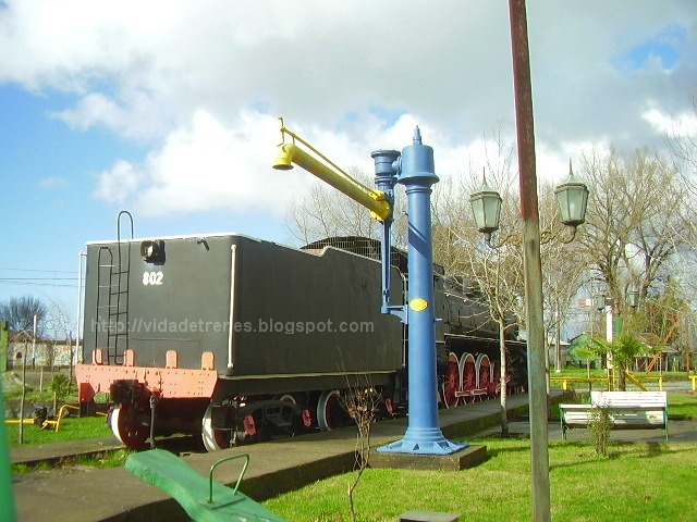 SAN ROSENDO Museo Ferroviario_Locomotora Vapor 802 | Vida de Trenes