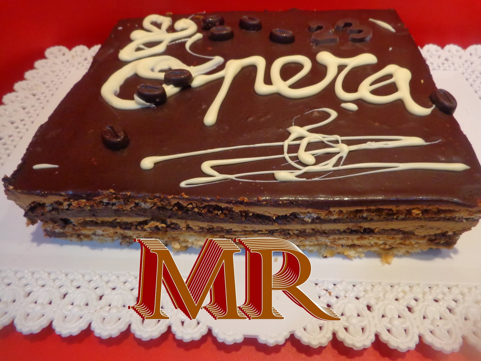 DULCE Y SALADO DE MONTSE: Tarta opera