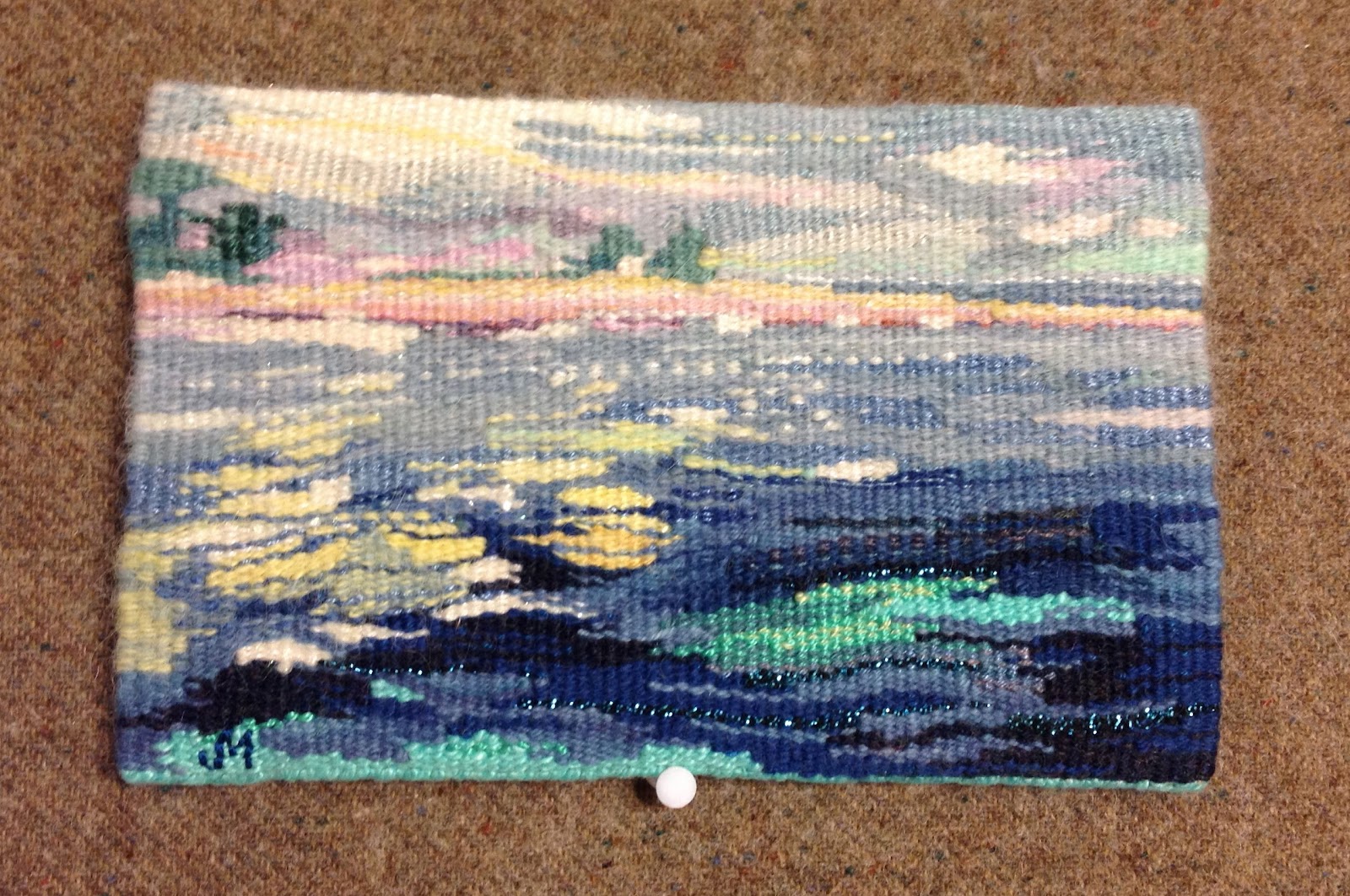 J Meetze Studio/Common Threads: Finishing a Small Tapestry