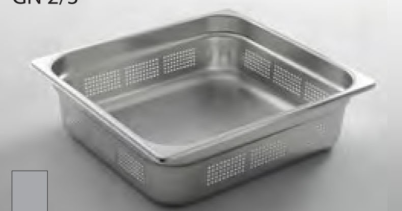 Tavi Perforata Inox GN2/3 Profesionale- Recipiente de Gastronomie ...