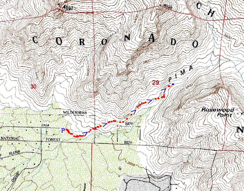 Harriman Hiker: Harriman State Park and Beyond: Pima Canyon