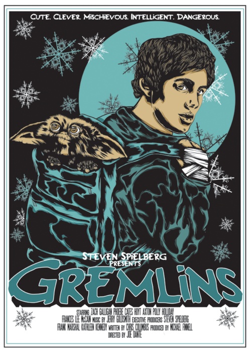 Redesign de cartazes dos Gremlins | Pipoca com Manteiga!