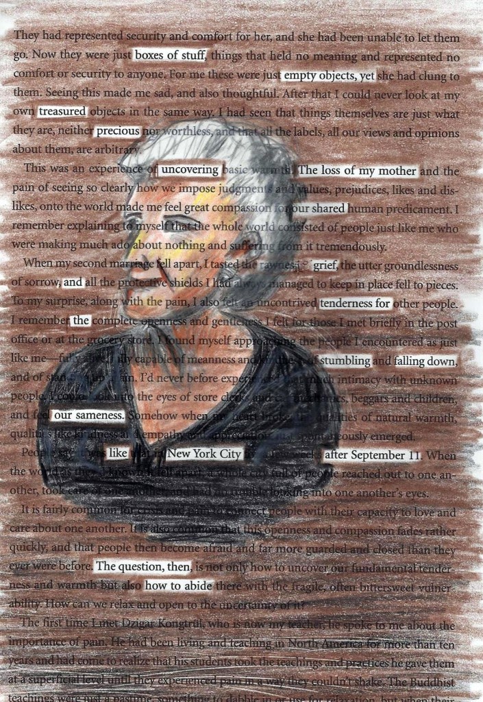 Found Poetry Collages by Mary Bast