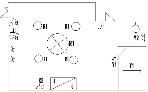 The World Through Electricity: How to draw three phase electrical floor ...