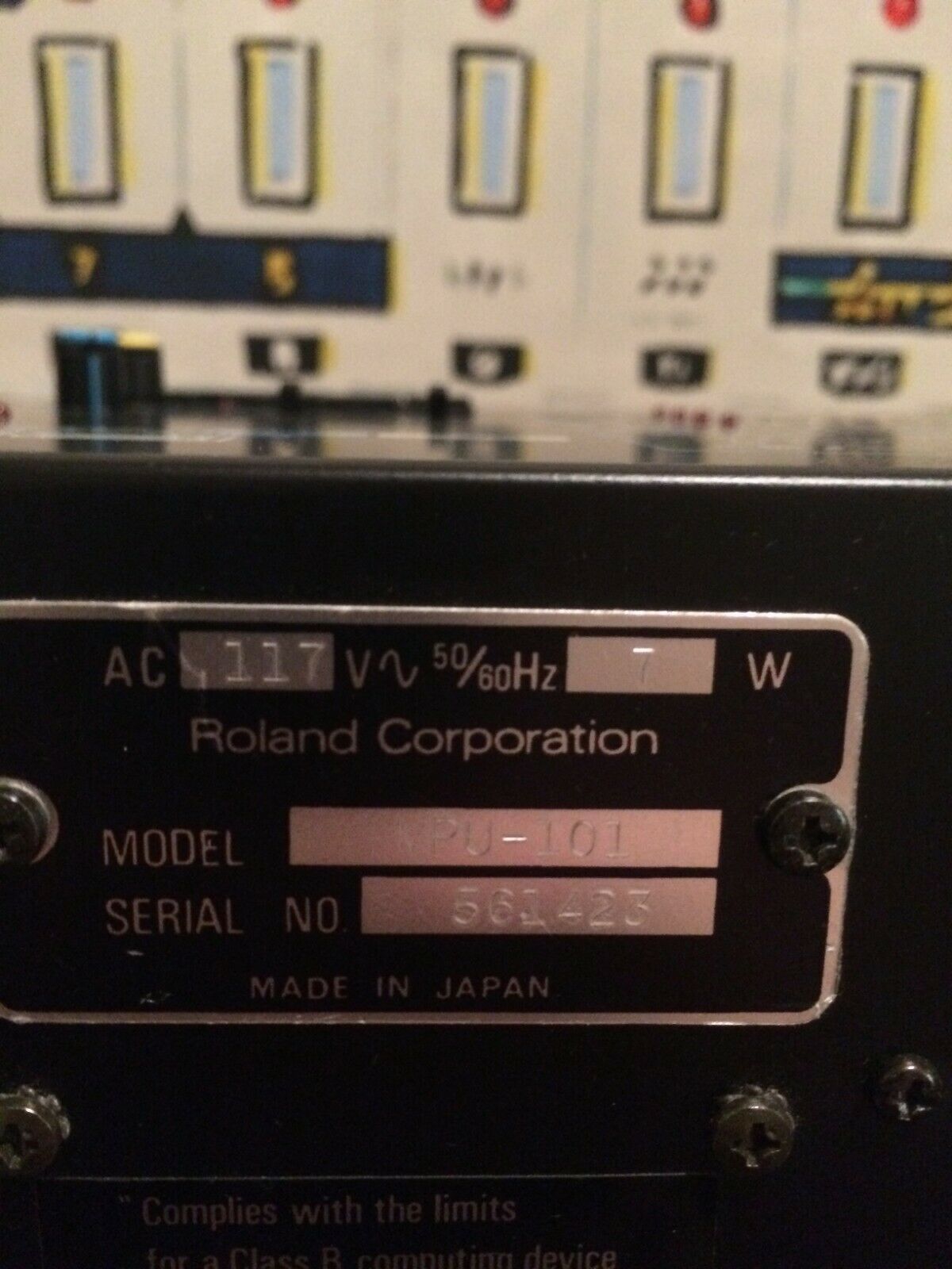 Matrixsynth Roland Mpu 101 Midi To Cv Interface Sn 561423