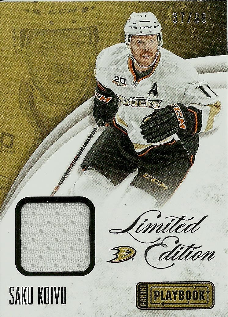 Hell's Valuable Collectibles: Saku Koivu Swatch Card