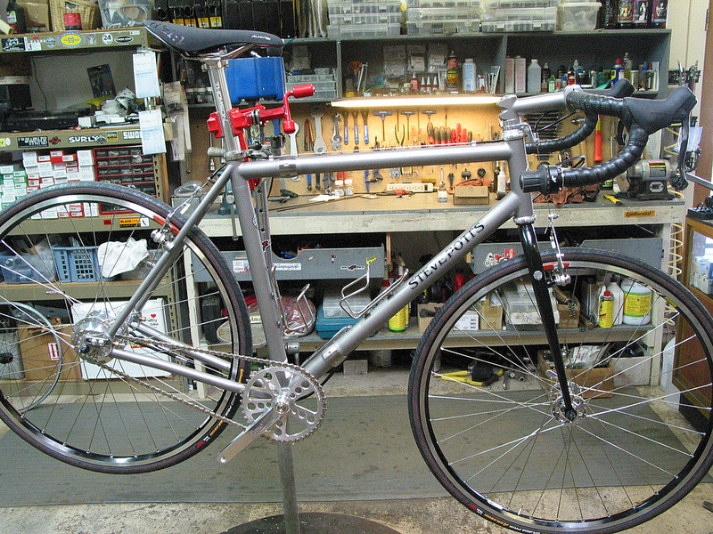 The Monkey Lab: Rohloff-Equipped Steve Potts Cyclocross Travel Bike