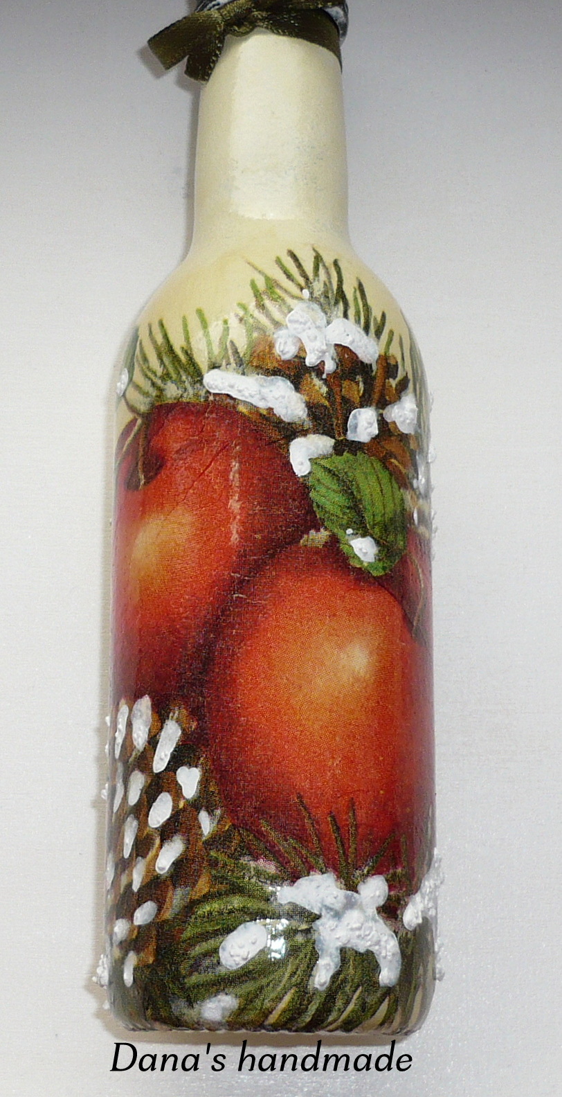 Dana's handmade: Sticle decorative de Craciun