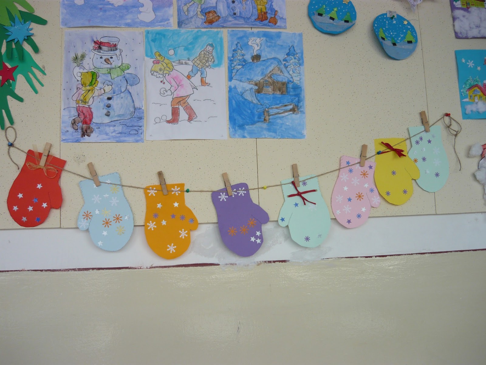 Pitici voinici - Clasa I A: Activităţi de iarnă