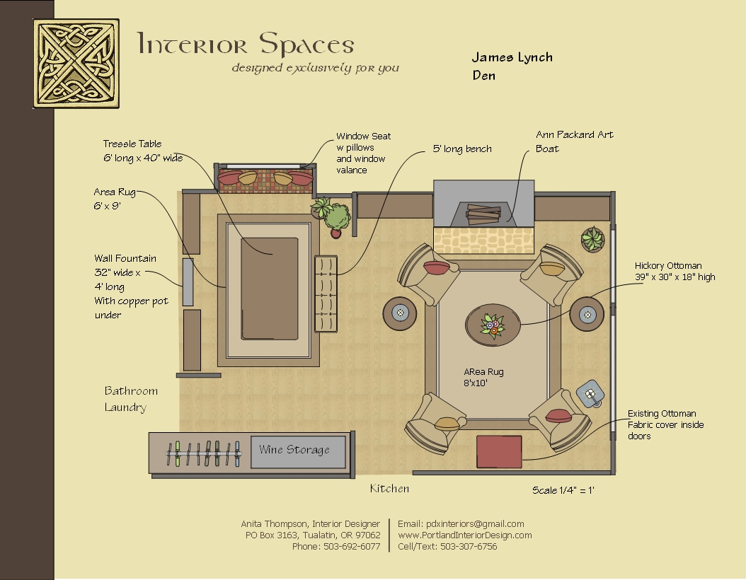 Master Plan for your Room - Portland Interior Designer