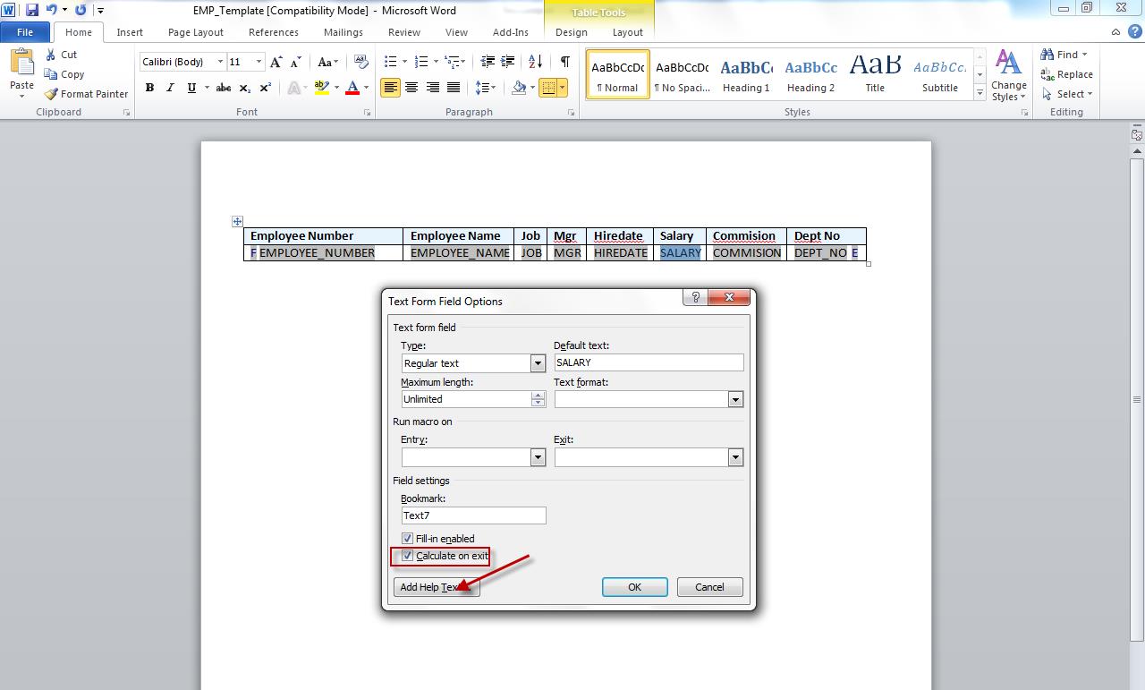 oracle concepts for you: Cell Highlighting In XML Report