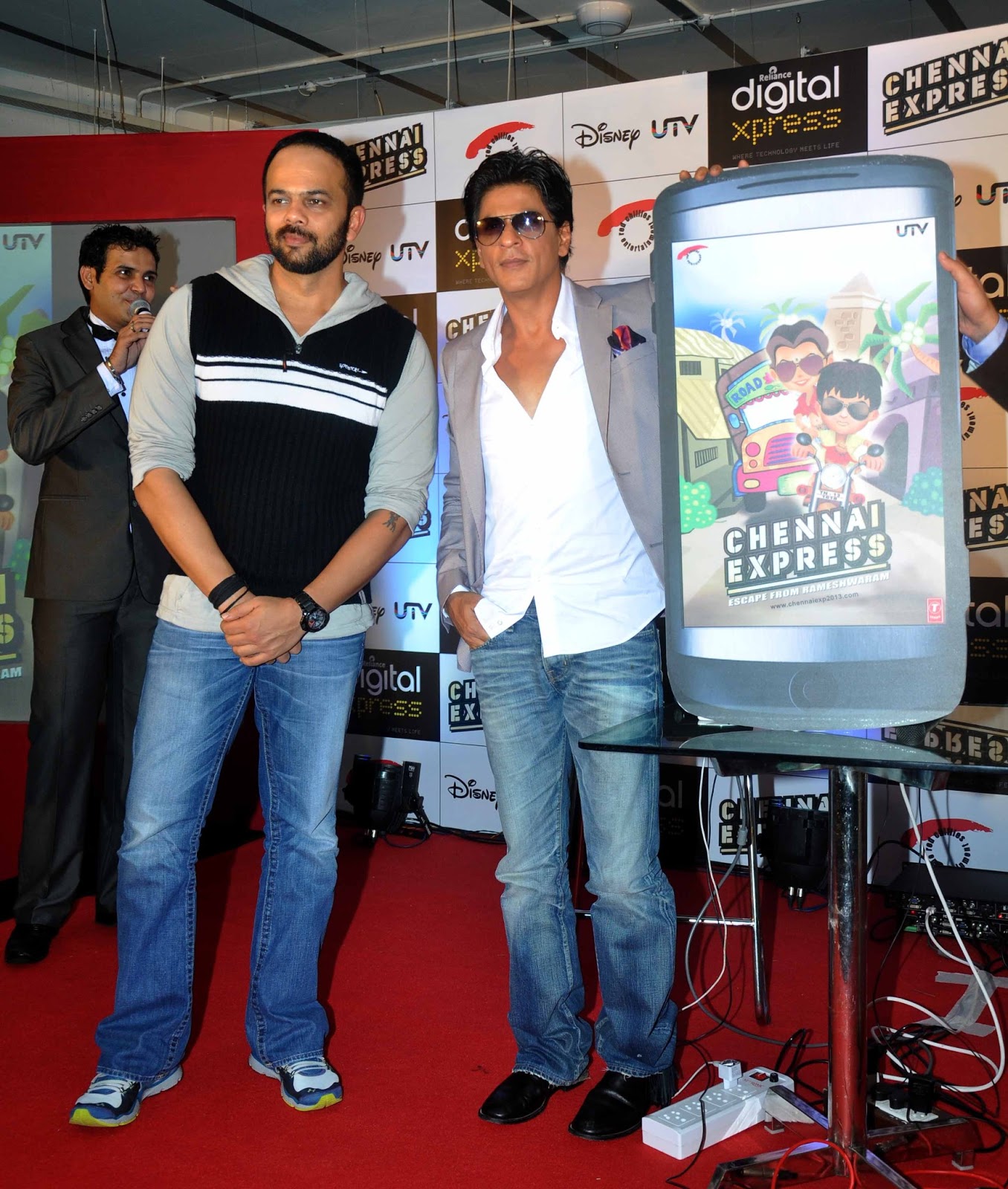 Bollympix: Shahrukh Khan at Chennai Express Game Launch
